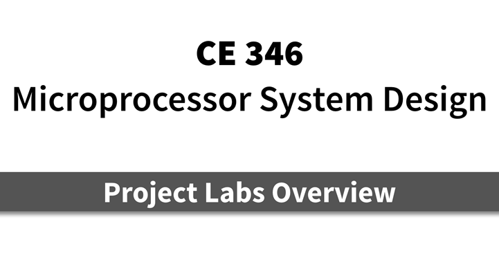 23.Project Labs Overview