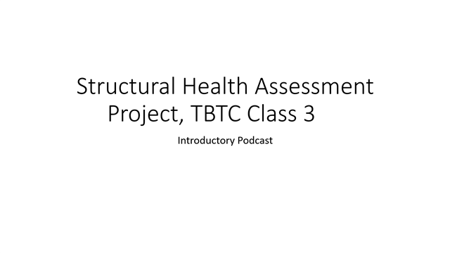 Structural Health Assessment Intro Podcast - 23-24