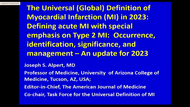 The Universal (Global) Definition of Myocardial Infarction (MI) in 2023 ...