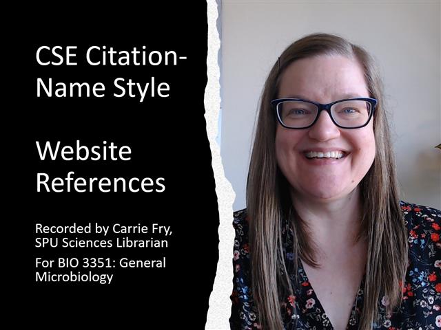 CSE Website Citation