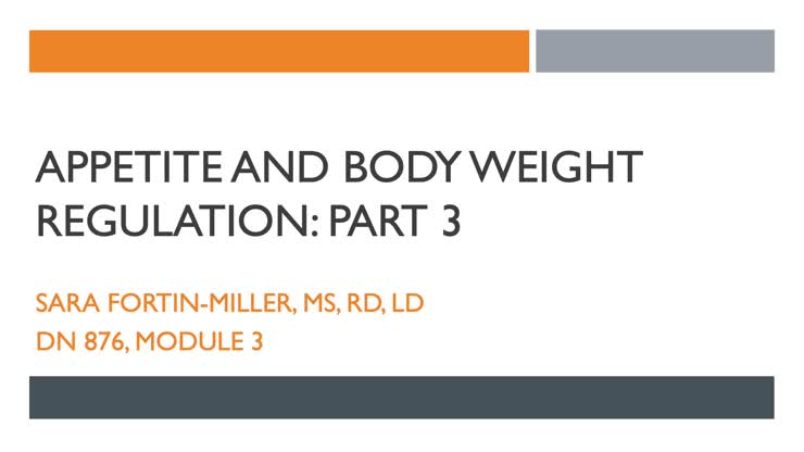 Appetite Regulation_Part 3