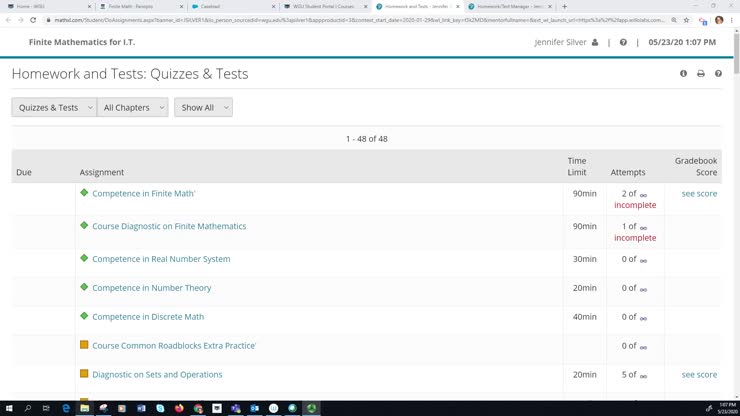 Finite Math; Finite Paths, Graphs and Circuits