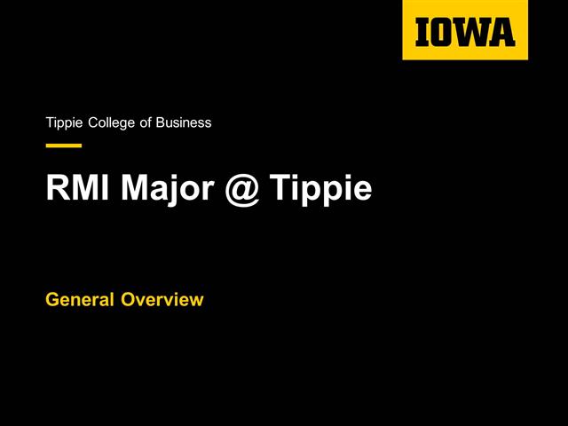 RMI_Major_1_General_Overview