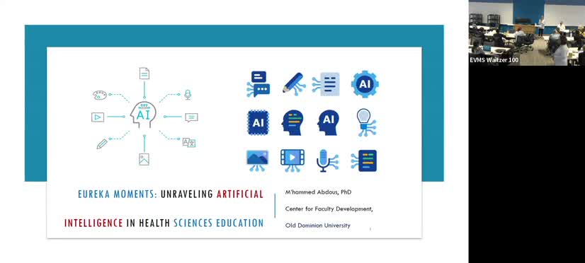 Educational Symposium - Eureka Moments: Unraveling Artificial ...