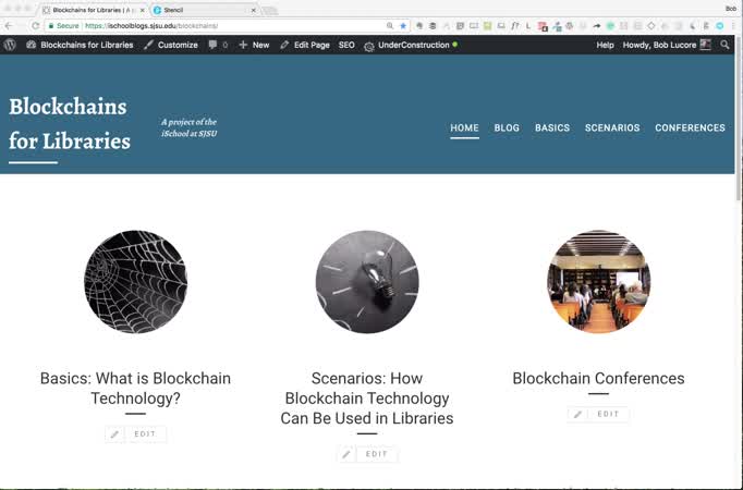 3rd Blockchain site tutorial
