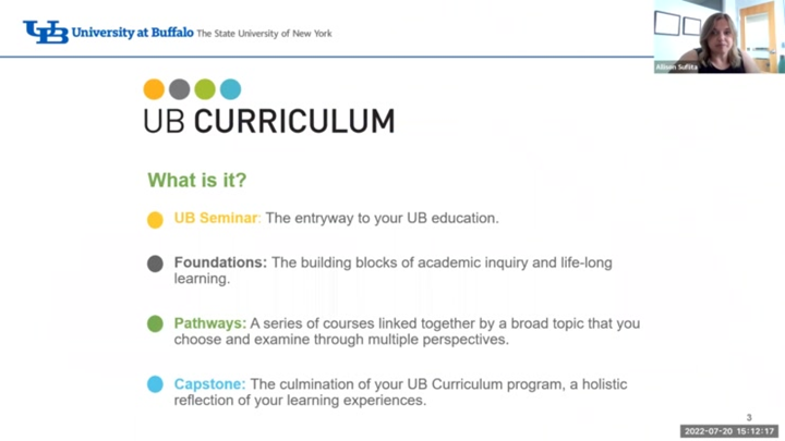 Summer 2022 STEM Workshop: UB Curriculum Pathways
