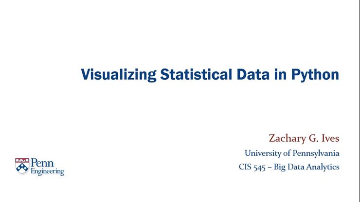 Visualizing Statistical Data