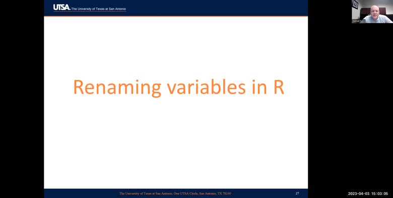 L9. Recoding, Formatting, and Renaming Variables in R (Part 2)