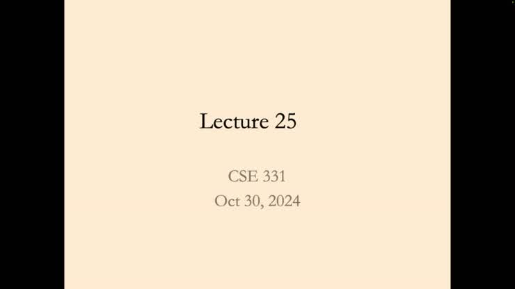 CSE-331LR-A Algo and Complexity