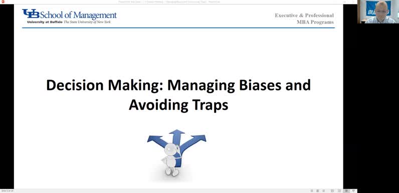10 Decision Making -- Managing Biases and Overcoming Traps (A)
