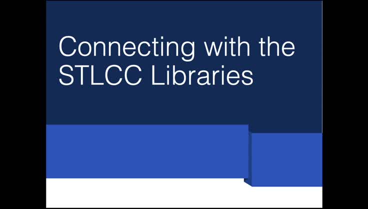 Connecting with the STLCC Libraries
