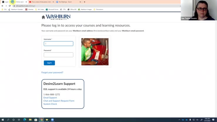 D2L: Getting Started, Announcements, Classlist, and Content