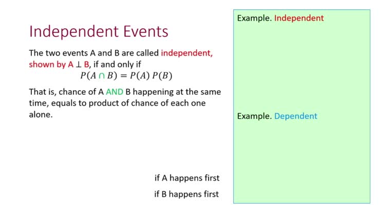 11 Ch3 Part 4_3 Conditional Probability - Independent Events