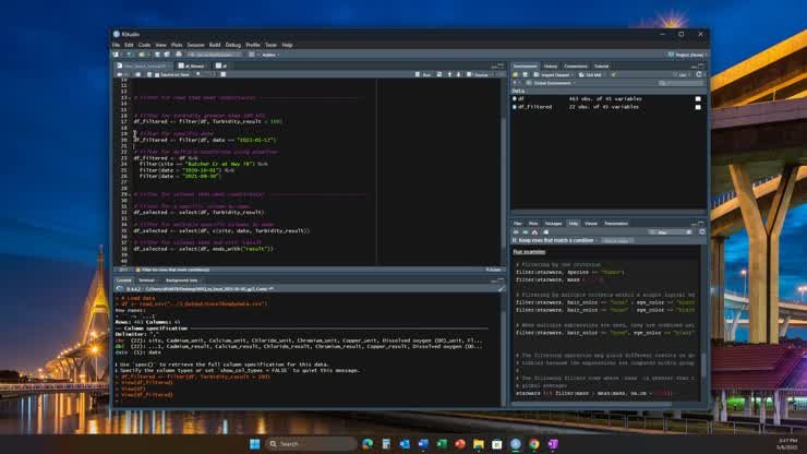 'Filter' and 'Select' Functions