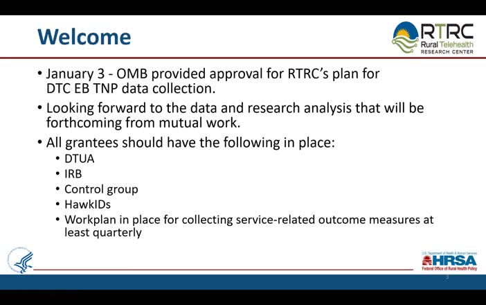 DTC EB TNP data collection launch