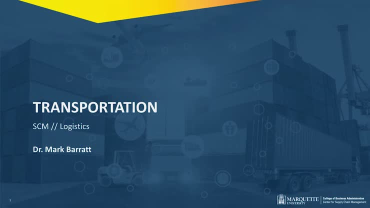 Logistics-4 Transportation