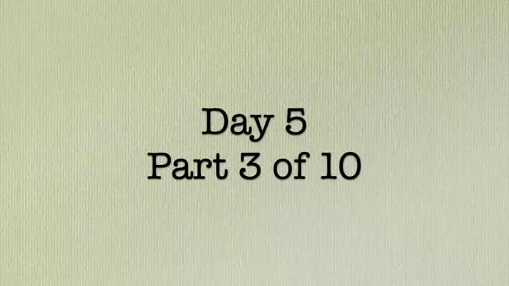 Day 5 Part 3