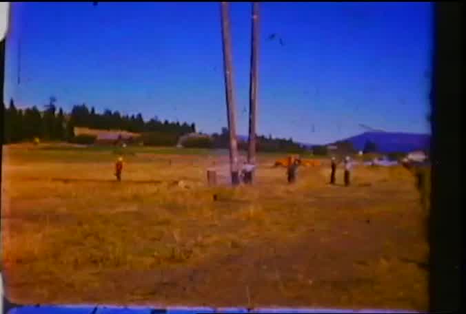log rolling labor day 1961, goat hunting don nelson 1961