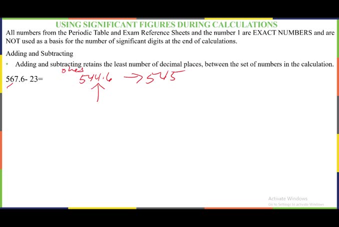 Math involving Sig Figs