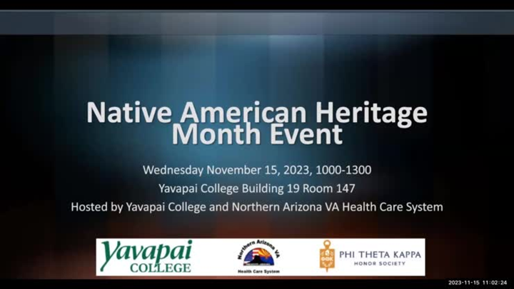 Native American Speaker