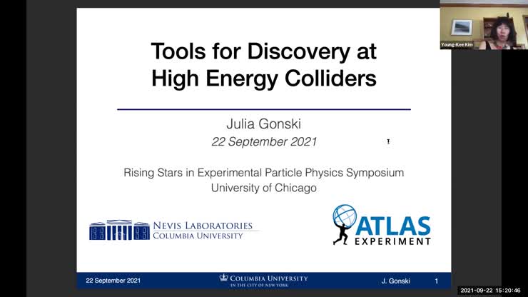 Rising Stars in Experimental Physics - Julia Gonski