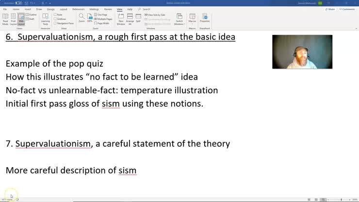 Sorites Paradox 6_supervaluationism, first pass