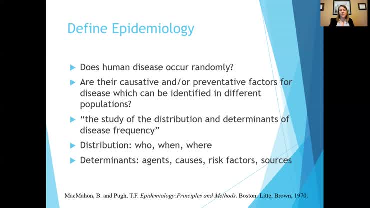 Definition of epidemiology