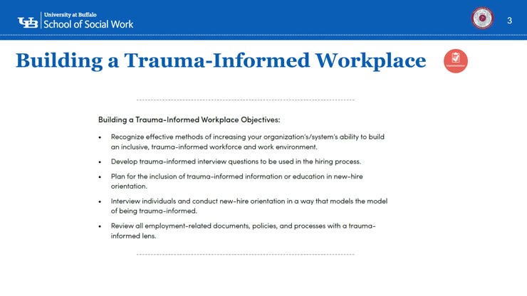 ITTIC Manual: Building a Trauma-Informed Workplace (Implementation)