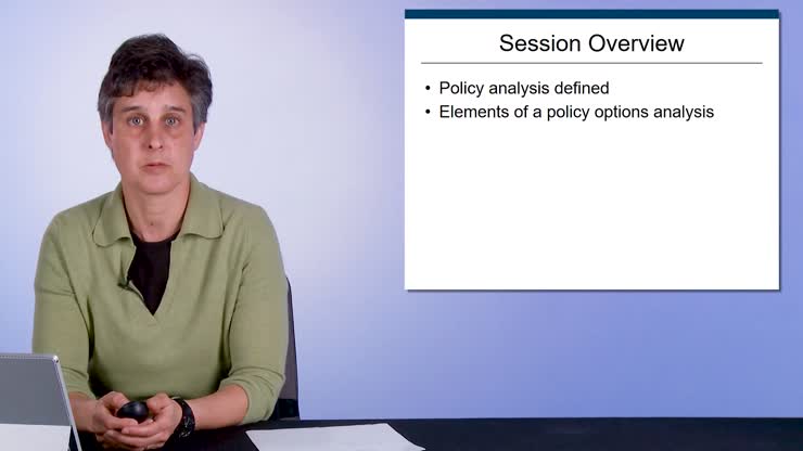 4.3.1 Elements of a Policy Options Analysis
