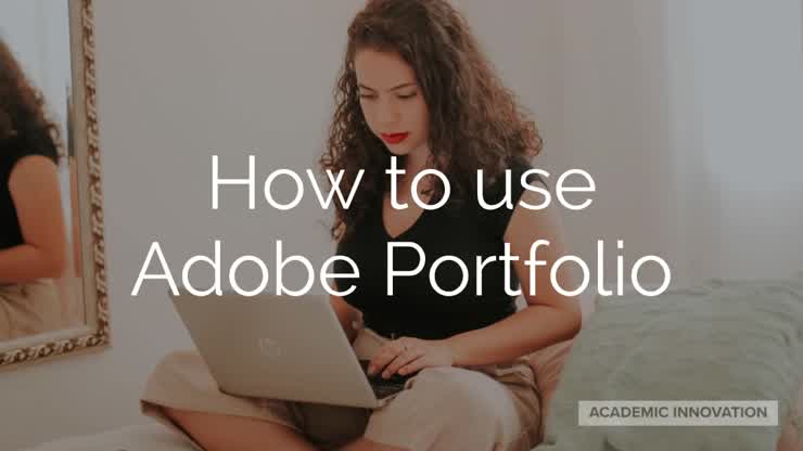 How to Use Adobe Portfolio