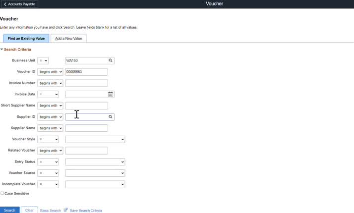 AP_Posting a Voucher Ad Hoc - No Audio