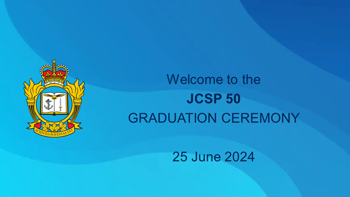 Graduation and Convocation of JCSP 50 - June 25th 2024