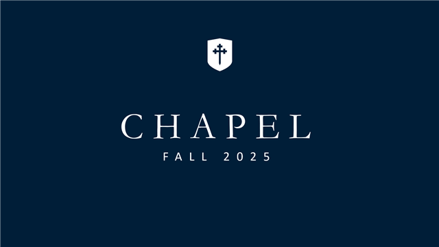 Dr. Dan Doriani - Covenant Seminary Chapel: Fall 2025 on 10/29/2025 (Wed)
