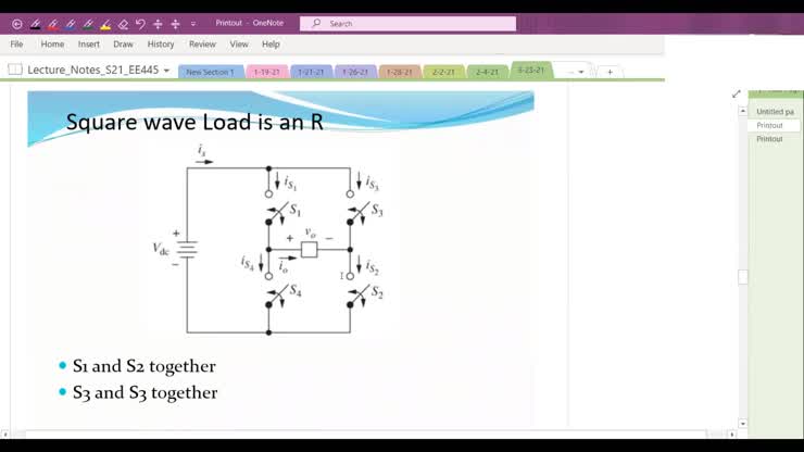 ECE 531, Chapter 8, Square Wave Converter