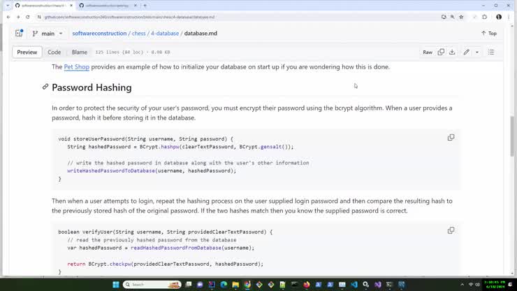 CS - 240 - Password Hashing