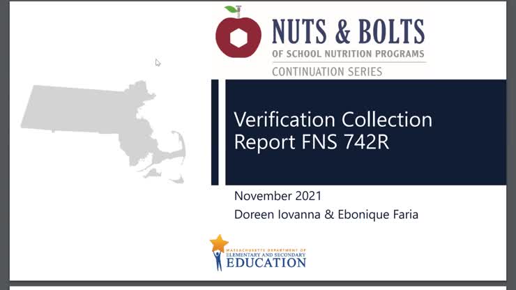 Verification Collection Report FNS 742R