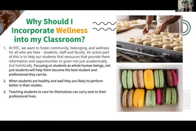 Wellness Resources for Faculty: Implementing Wellness in your Classroom