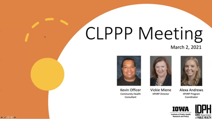 CLPPP March Meeting