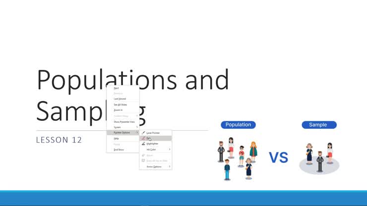 Populations and Sampling