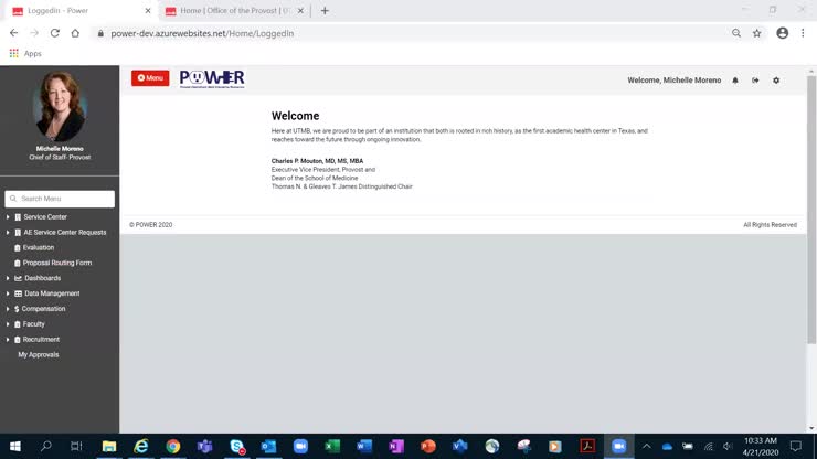 How to Create a Capital Request