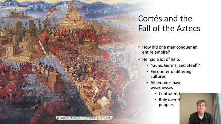 Cortes and the Fall of the Aztecs