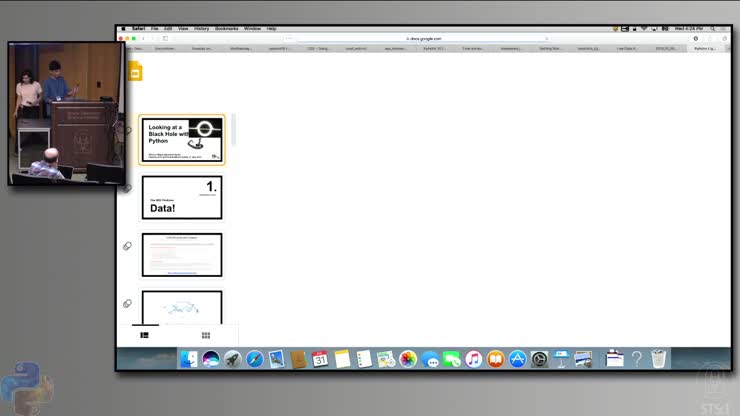 Day 3 Lightening - Shreyas Bapat - Looking at a Black Hole with Python