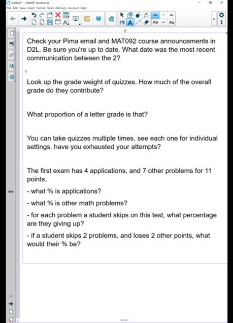 MAT092 Study Session