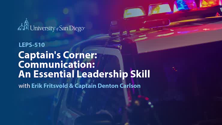 Presentation 4.3: Captain’s Corner – Communication: An Essential ...