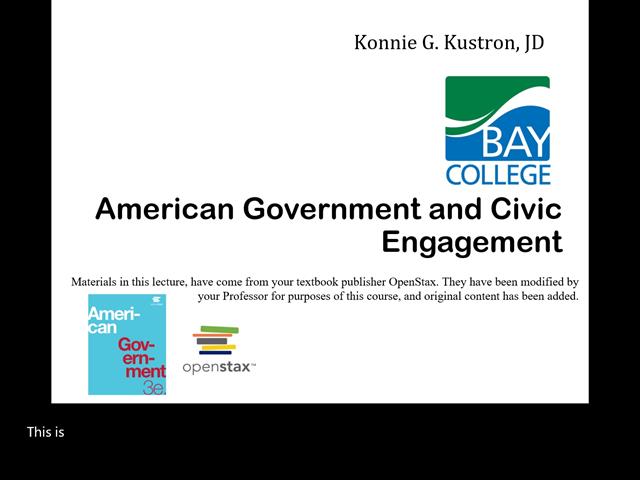 Module 1: American Government & Civic Engagement