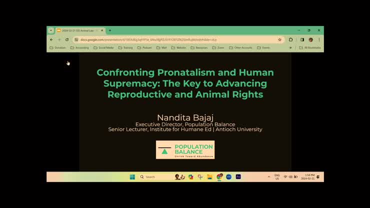 Confronting Pronatalism and Human Supremacy: The Key to Advancing ...