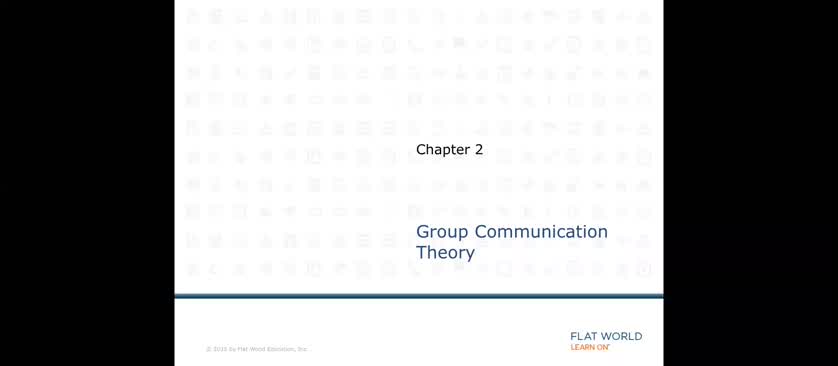 CMST 230-Chapter 2: Group Communication Theory