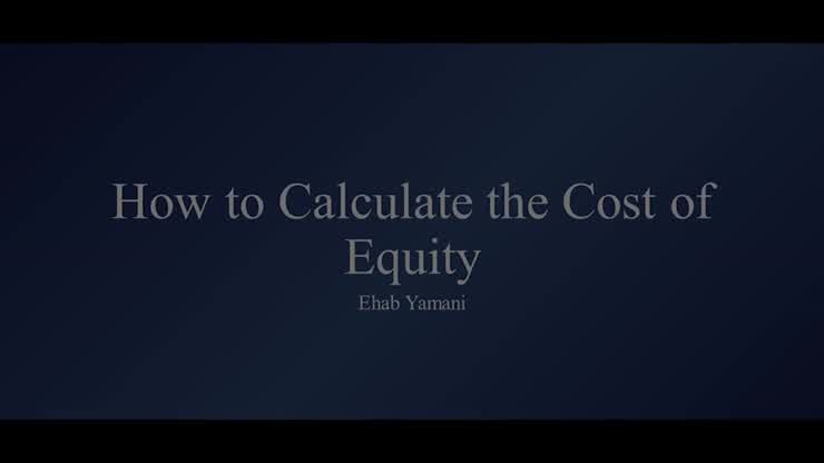 V45_How to calculate cost of equity?