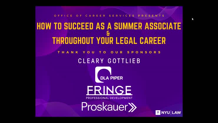 2025_04_15_HOW_TO_SUCCEED_AS_A_SUMMER_ASSOCIATE