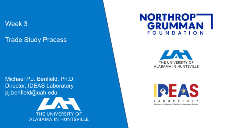 03_NELL_HARD_SE&I_Trade Study Process